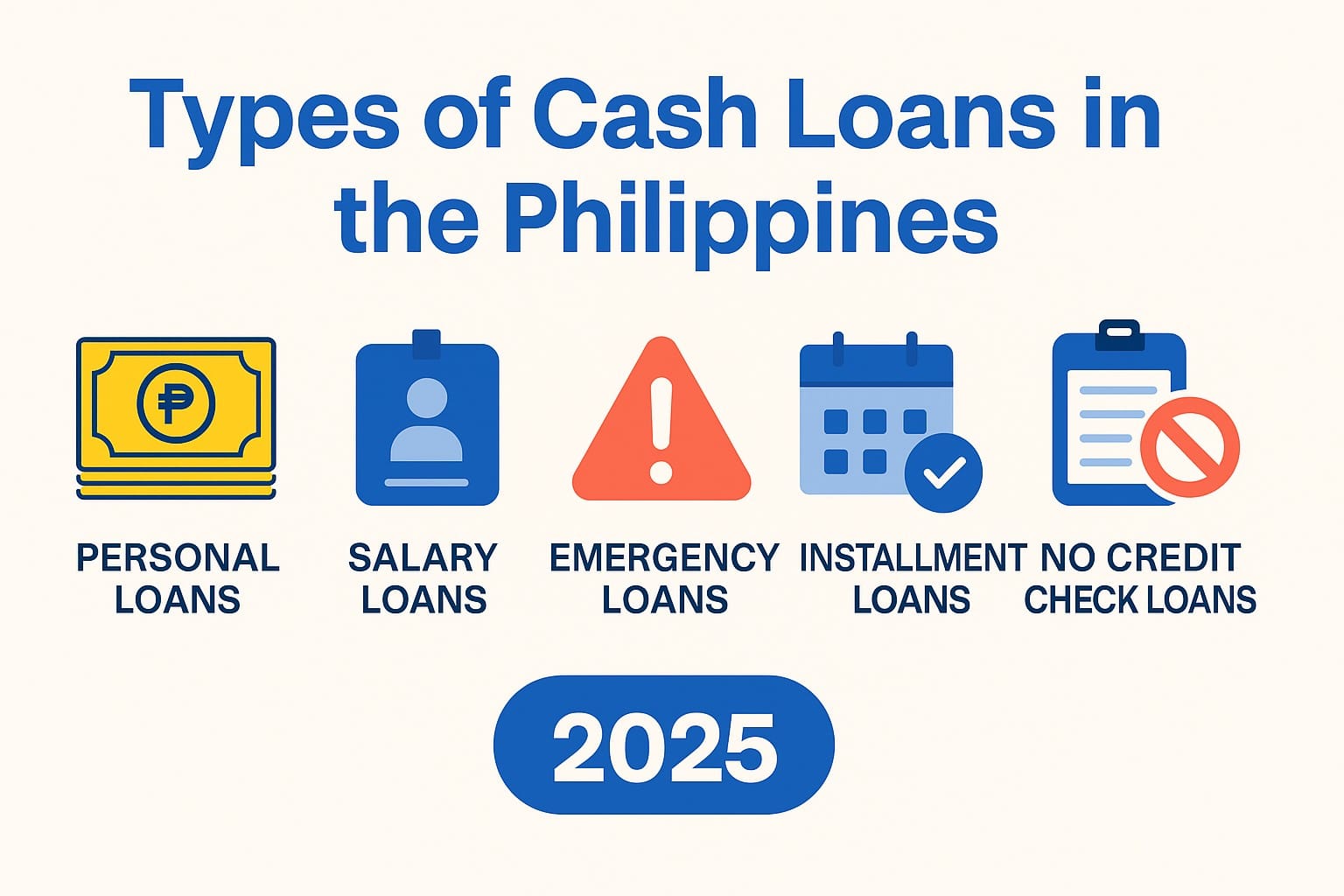 Popular Types of Cash Loans in the Philippines - CASH24